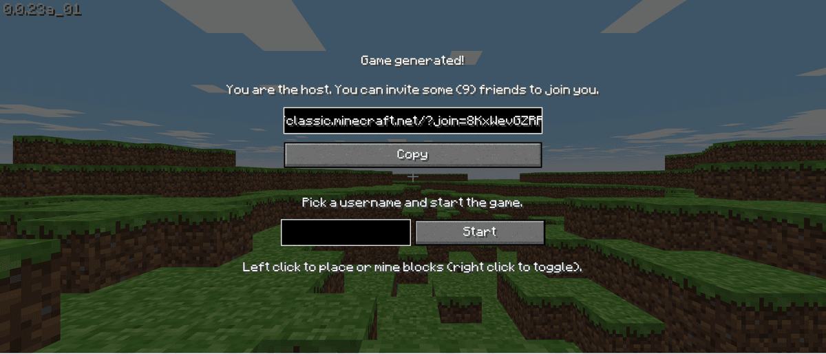 Minecraft Classic Gamesnav