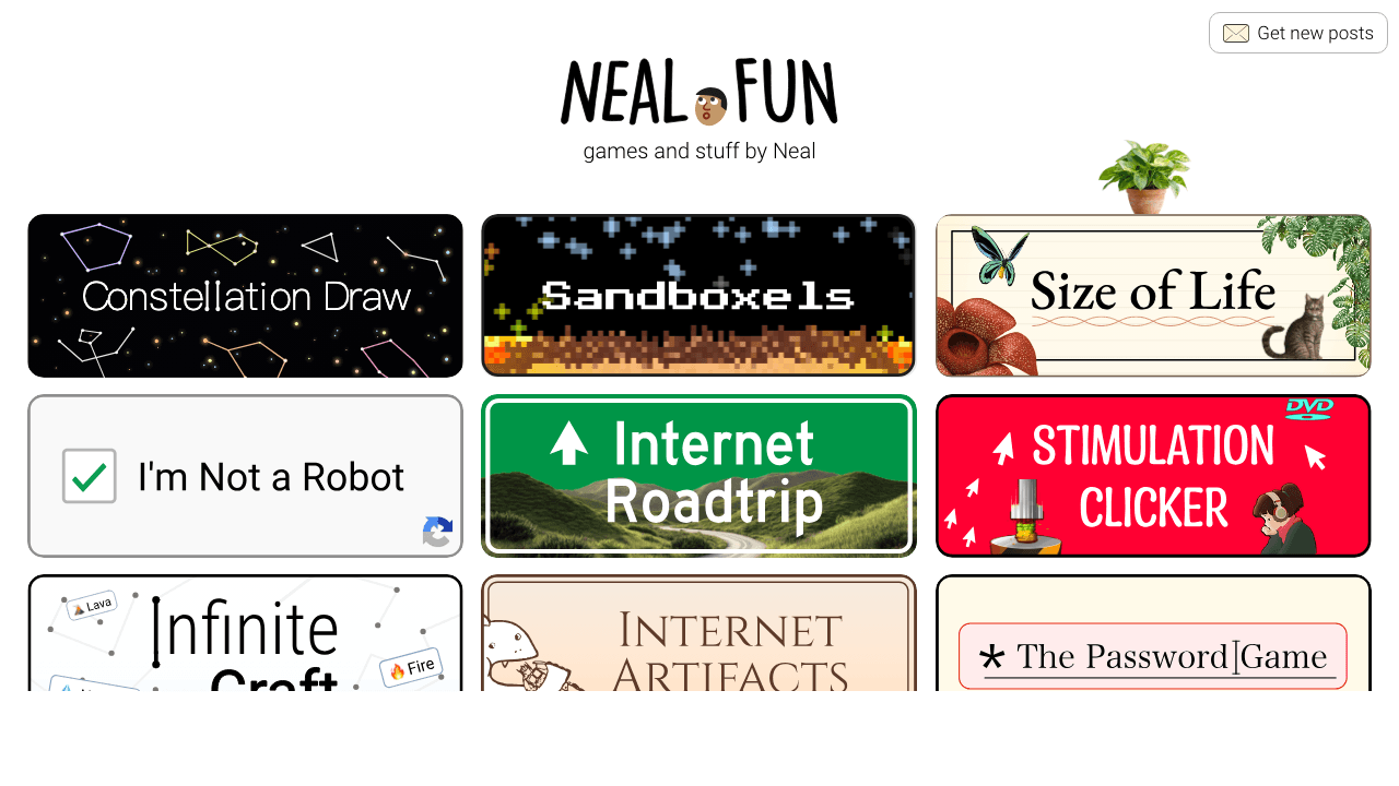 Neal.fun - Interactive Web Games and Experiments | GamesNav